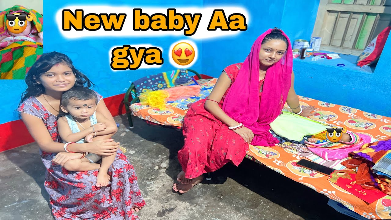 Good news Finally new baby Aa gya 😍 #pregnancy Vlog Raju Roshni - YouTube