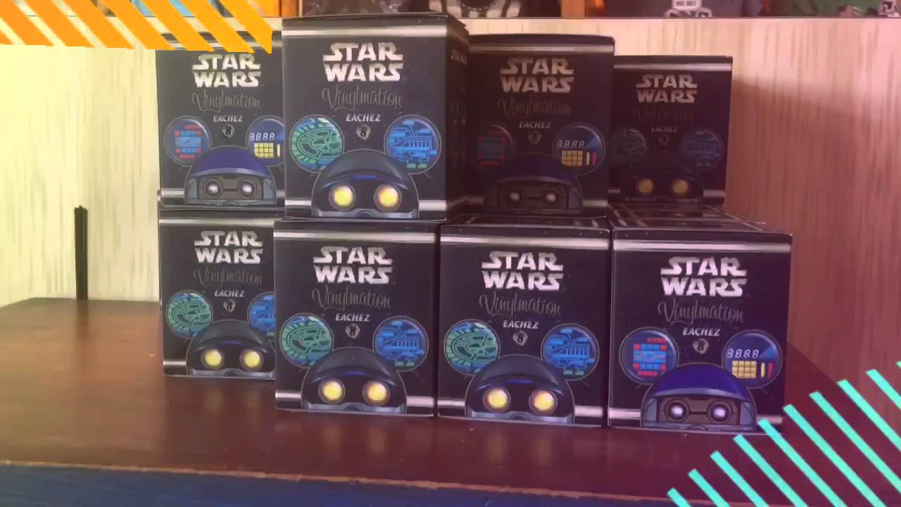 Disney Star Wars Rex & Ace Eachez Vinylmation Unbloxing - YouTube