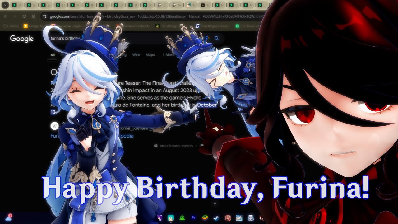 Happy Birthday Furina - YouTube