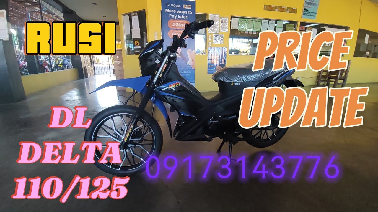 RUSI DL110/125 DELTA PRICE UPDATE #rusi #rusimotors #brandnew #repo # ...