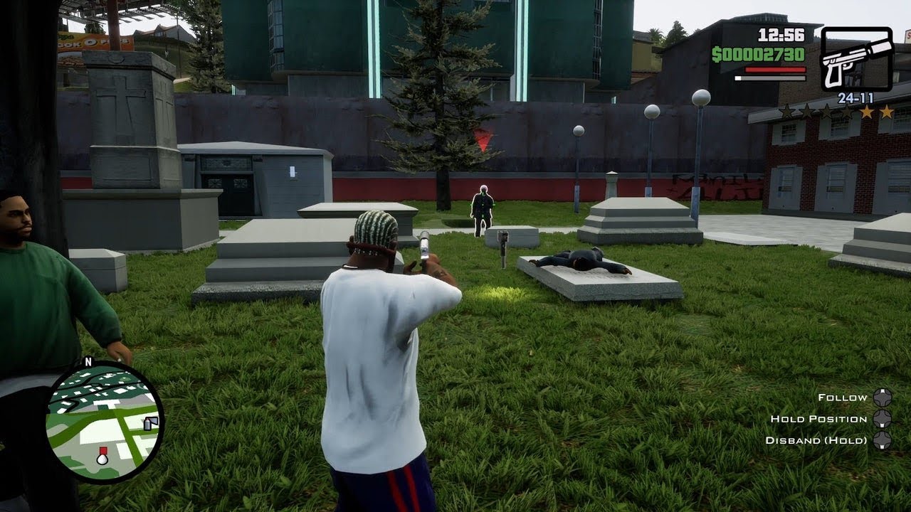 I Play Sweet mission- los sepulcros in GTA SAN ANDREAS _SMART HITLER ...