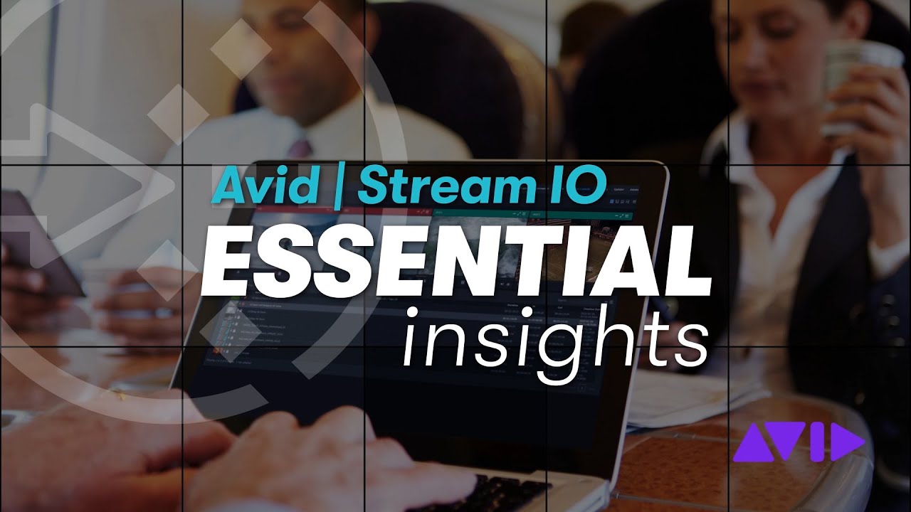 Avid | Stream IO Essential Insights — SDI today. IP tomorrow. - YouTube
