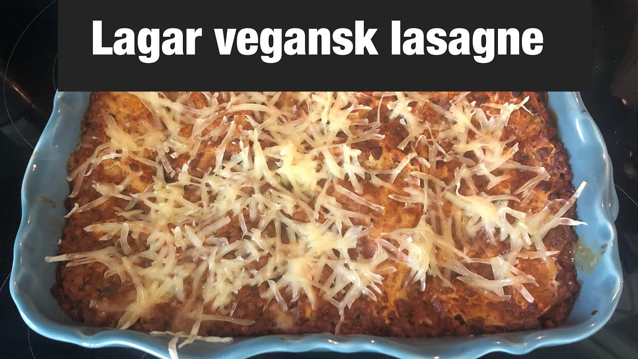 Lagar vegansk lasagne - YouTube
