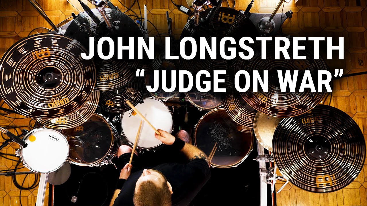 Meinl Cymbals - John Longstreth - "Judge On War" - YouTube