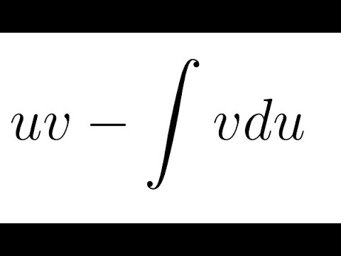 Integração por partes uv vdu - Um truque - YouTube