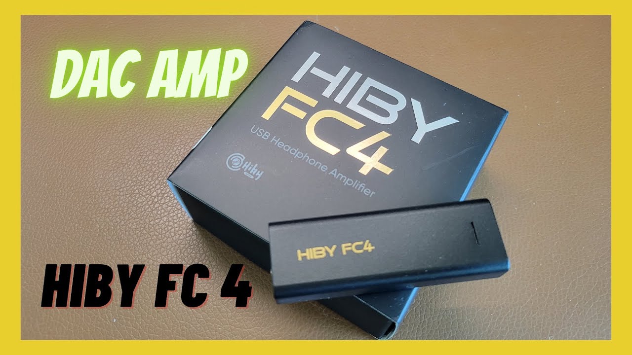 Hiby FC4 Headphone DAC amp 開箱測試拆機 Teardown - YouTube