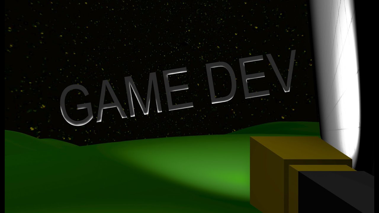 Game Dev episode 1 (Landscaping) - YouTube