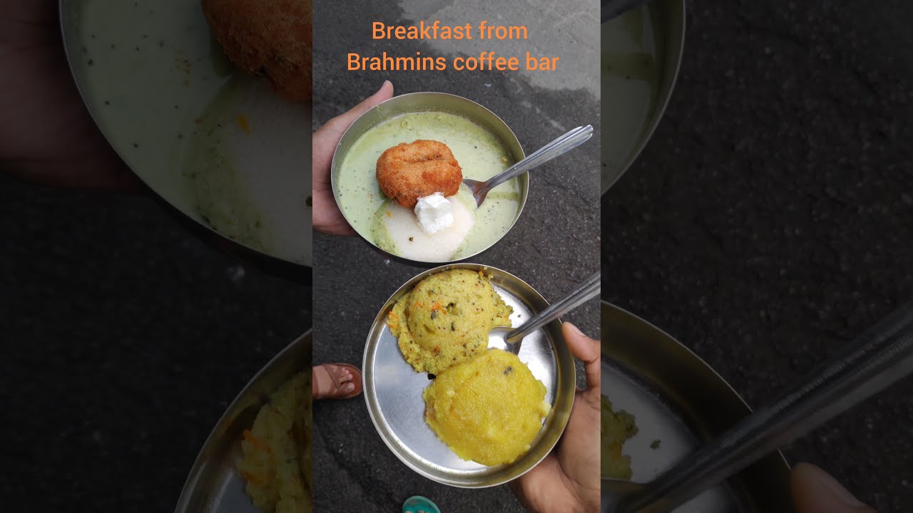 Brahmins Coffee Bar | Chamrajpete Bangalore | Iconic breakfast | Idly ...