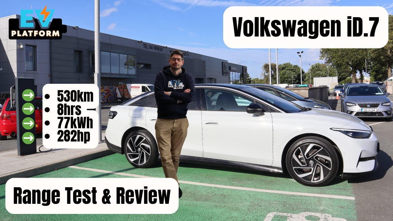 Volkswagen iD.7 | Range Test & Review | Great efficiency! - YouTube