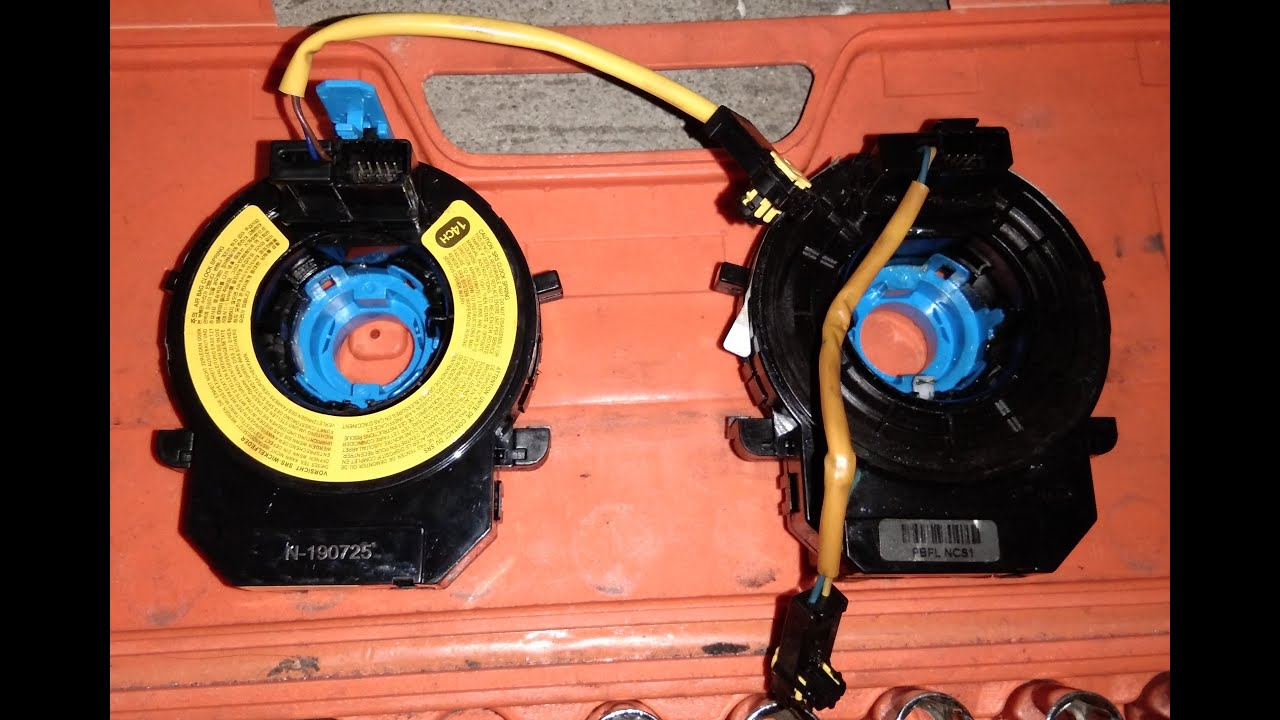 Replacement of Clock Spring in Hyundai Eon - YouTube