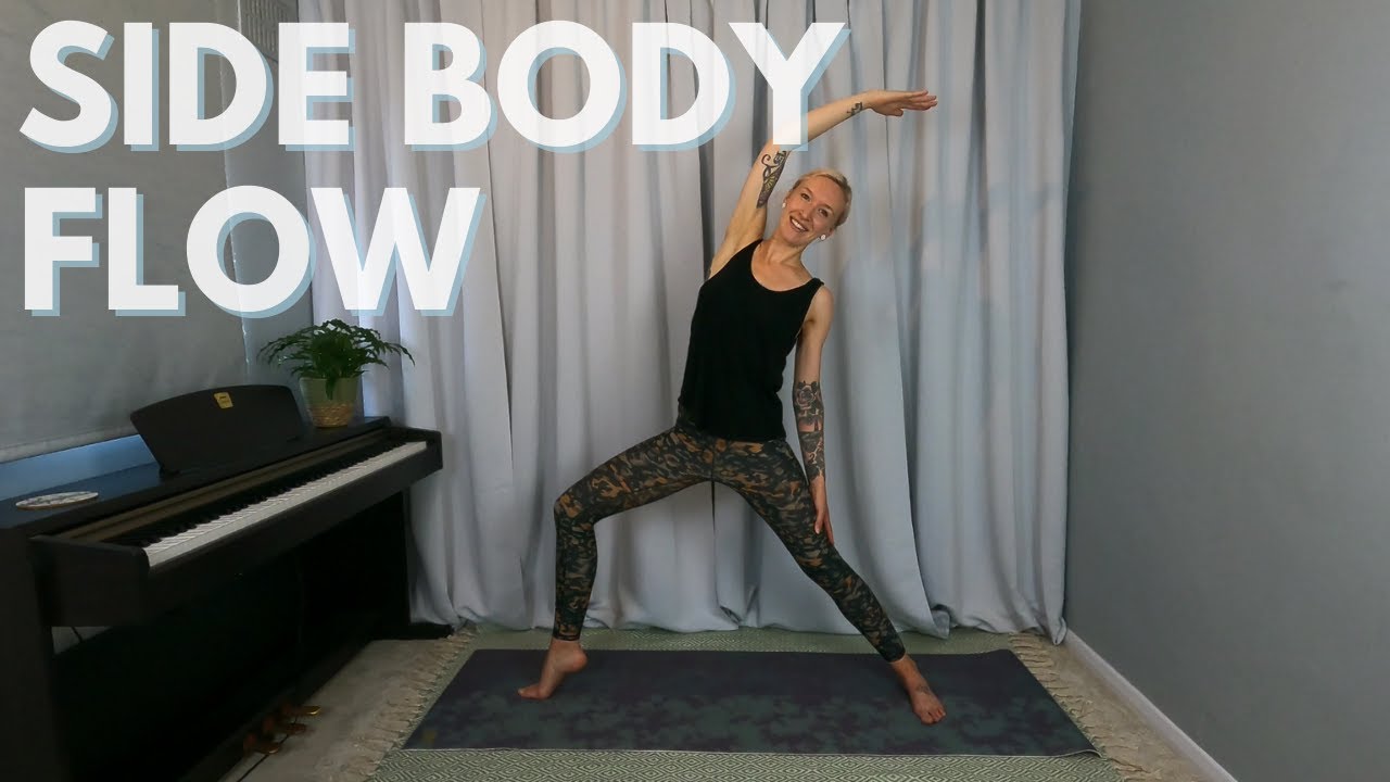 15 Minute Stretch & Flow Side Body Flow to Open the Ribs and Breathe ...