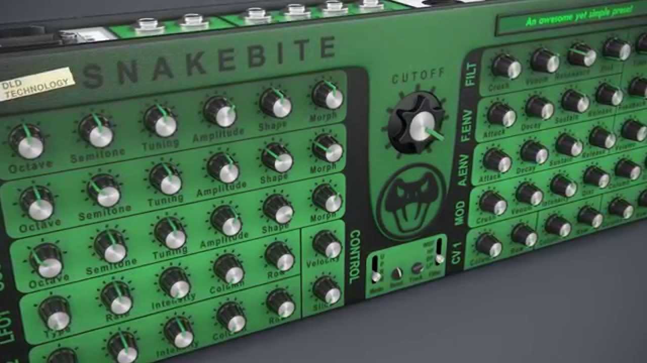 Snakebite redesigned and rendered - YouTube