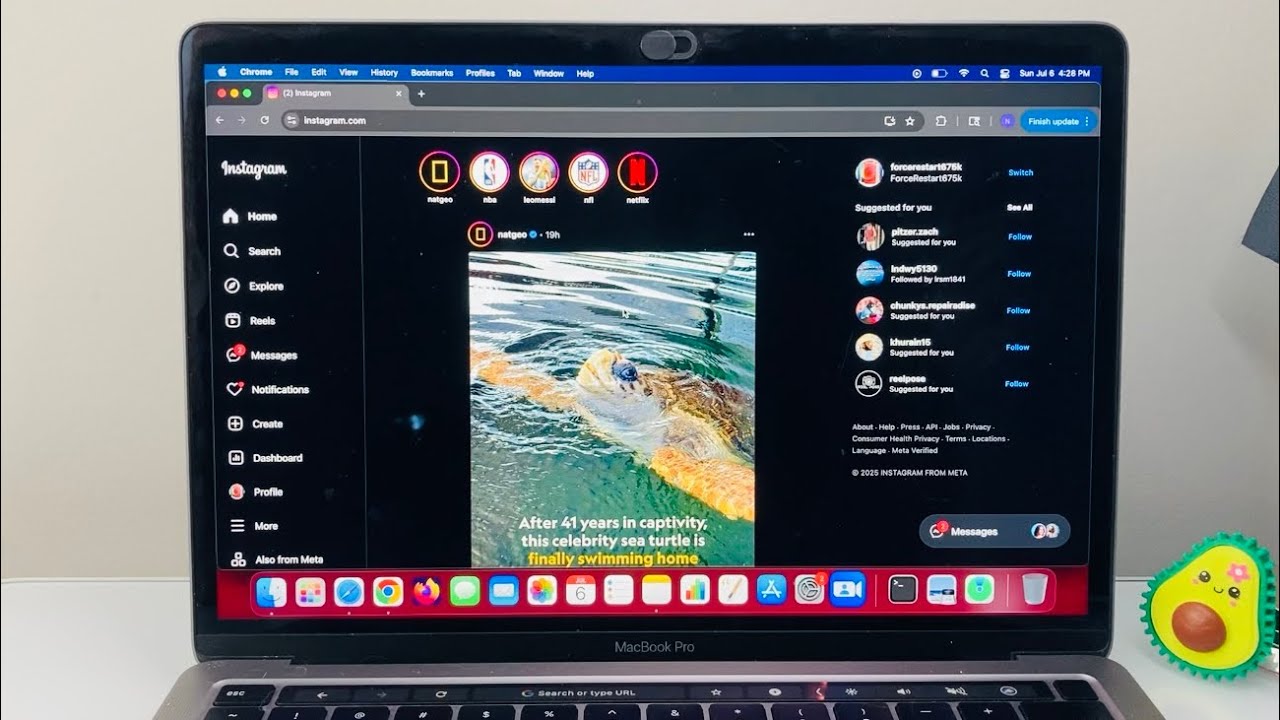 How To Post Instagram Story On Laptop / PC - YouTube