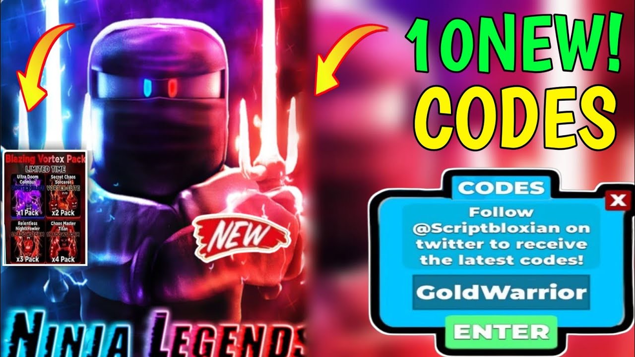 💥 SURPRISE 💥 NINJA LEGENDS CODES 2025 _ NINJA LEGENDS ROBLOX CODES ...