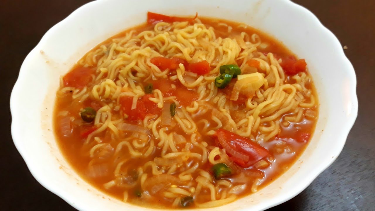 Tomato Maggi | Maggi Recipe | Simple & Tasty Maggi Recipe | Easy Recipe ...