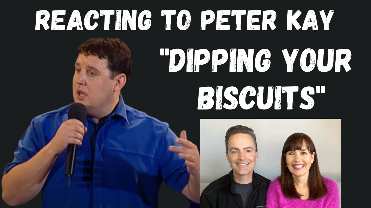 American Reacts to Peter Kay Dipping Biscuits - YouTube