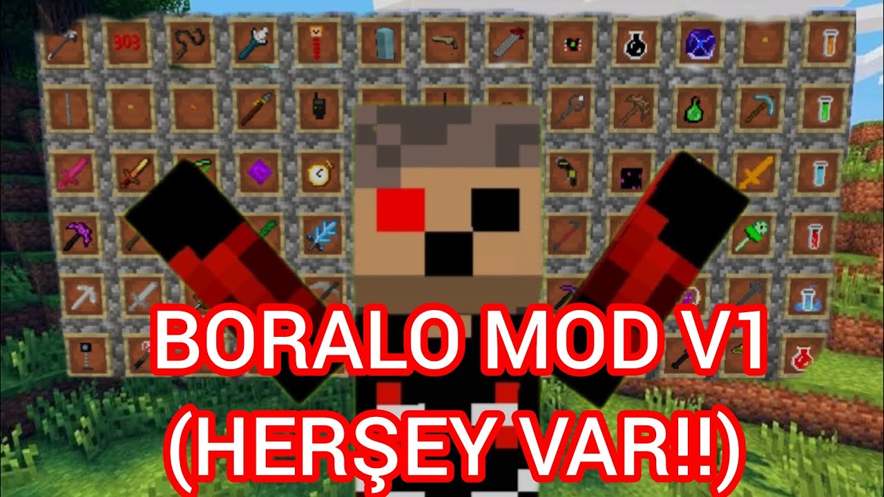 BoraLo V1 Mod..🔥 (Bedrock Linkli) | BoraLo Mod - YouTube