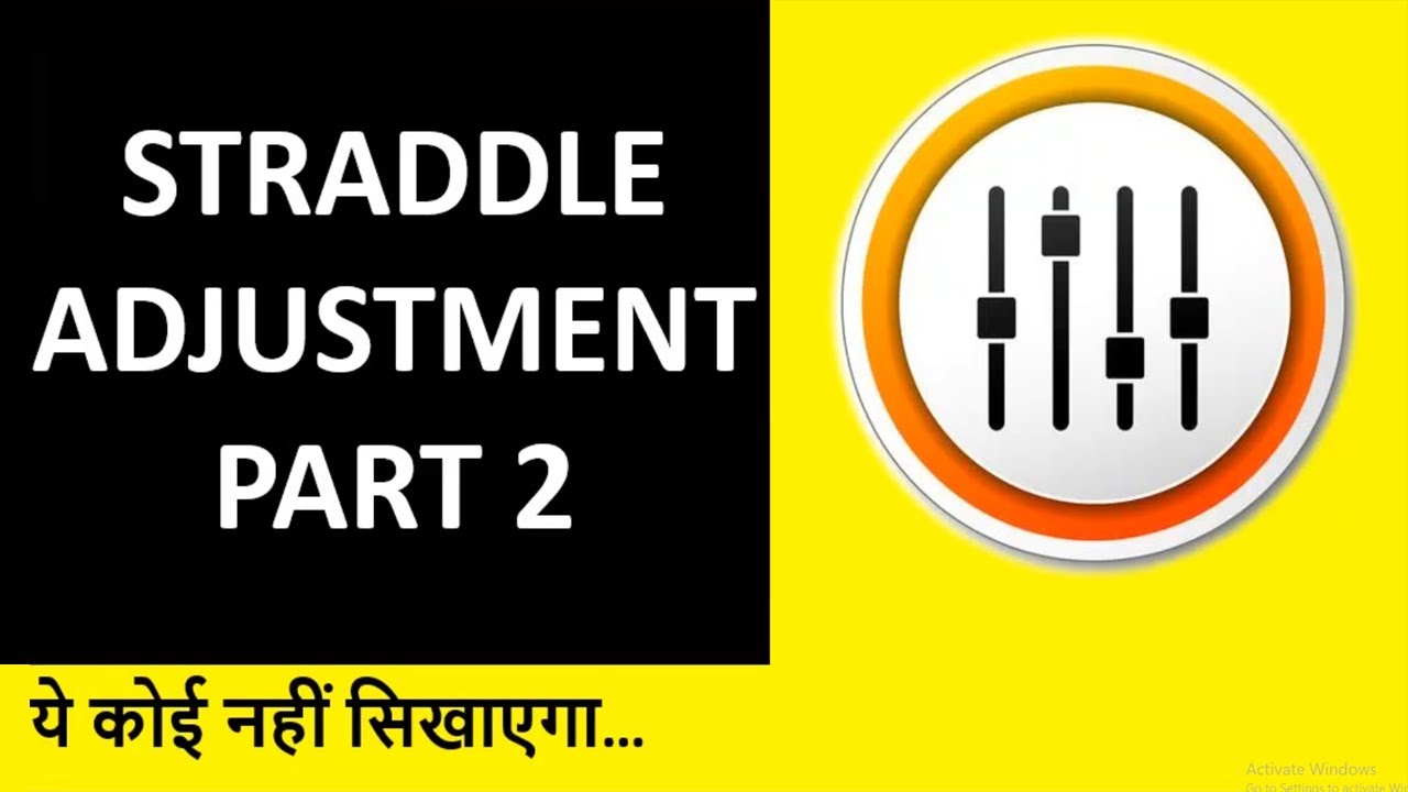 Short Straddle Adjustment - Part 2 [OPTIONS TRADING] - YouTube