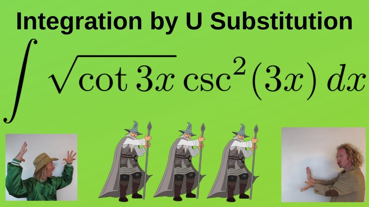 Integral of sqrt(cot(3x))*csc^2(3x) with u-substitution - YouTube