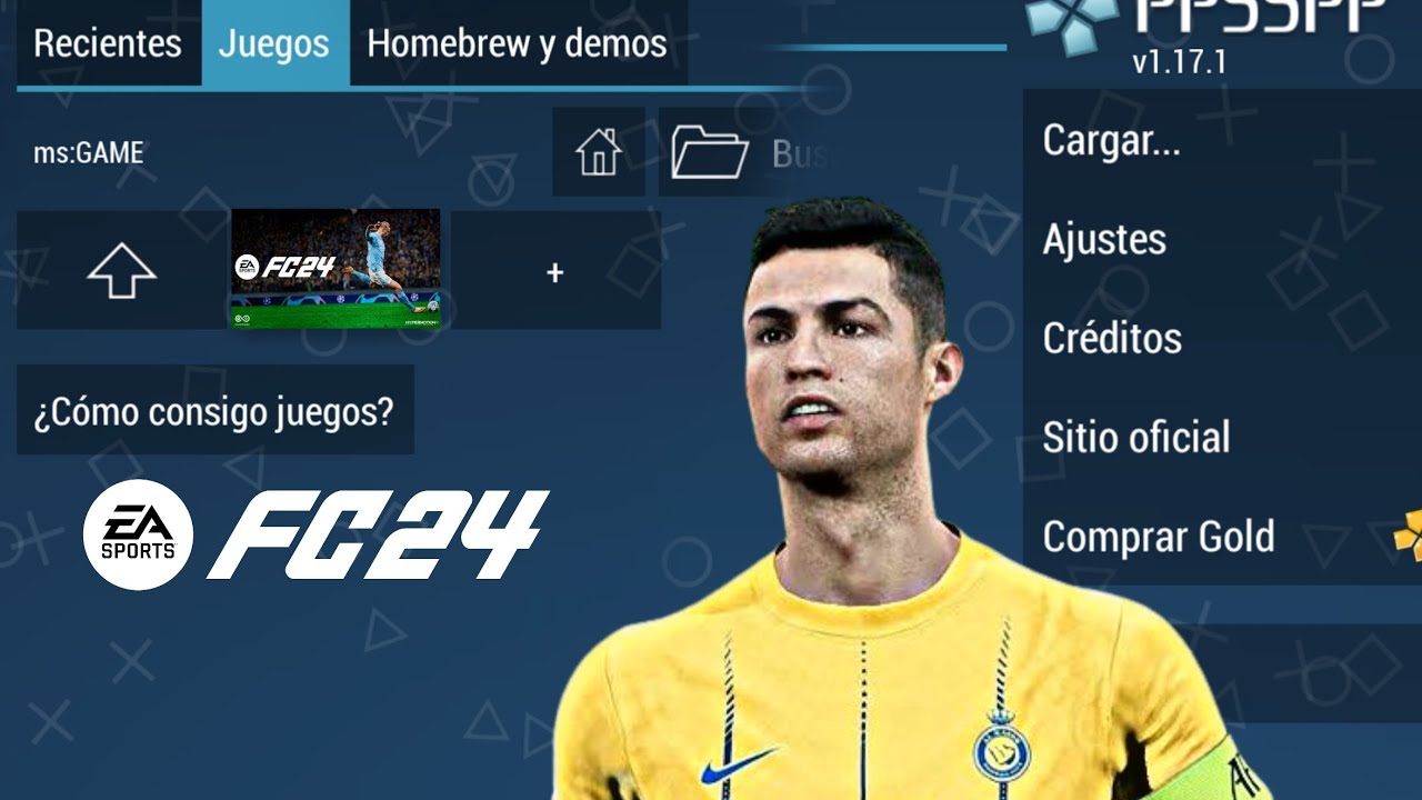 D0WNLO4D FiFA 24 PPSSPP ISO FILE🎮 GAME FC 24 PPSSPP/ FiFA 2024 - YouTube