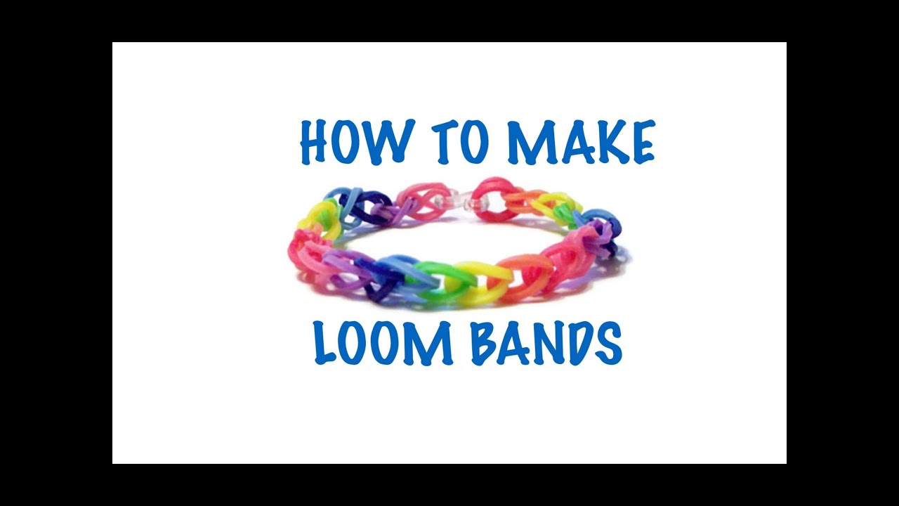 How to make a loom band EASY FAST - YouTube