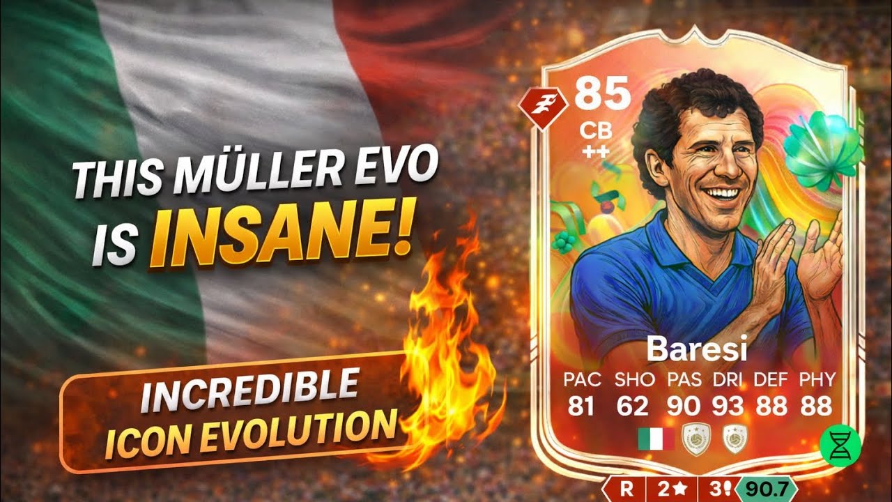 FRANCO BARESI ICON EVO… BEST DEFENDER? 😱 - YouTube