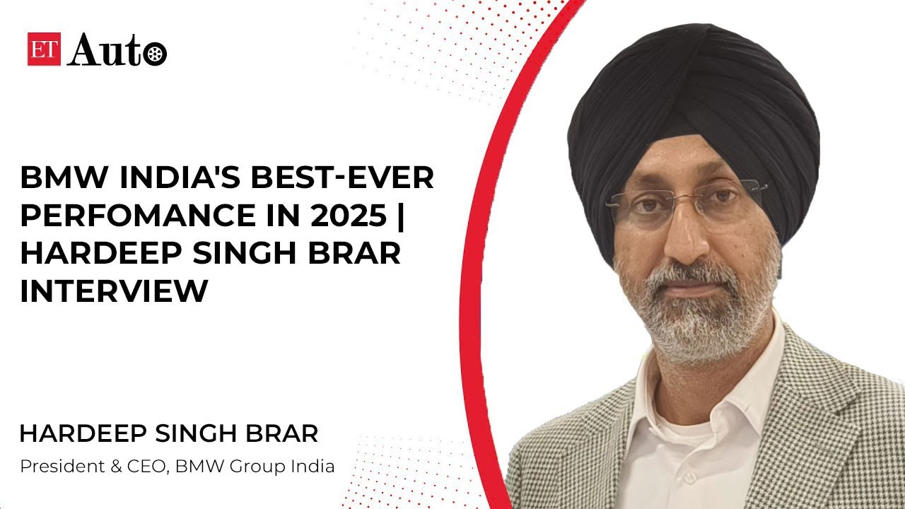 BMW India's best-ever sales in 2025 | Hardeep Singh Brar Interview ...