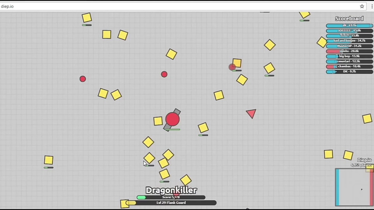 Diep.io gameplay - YouTube