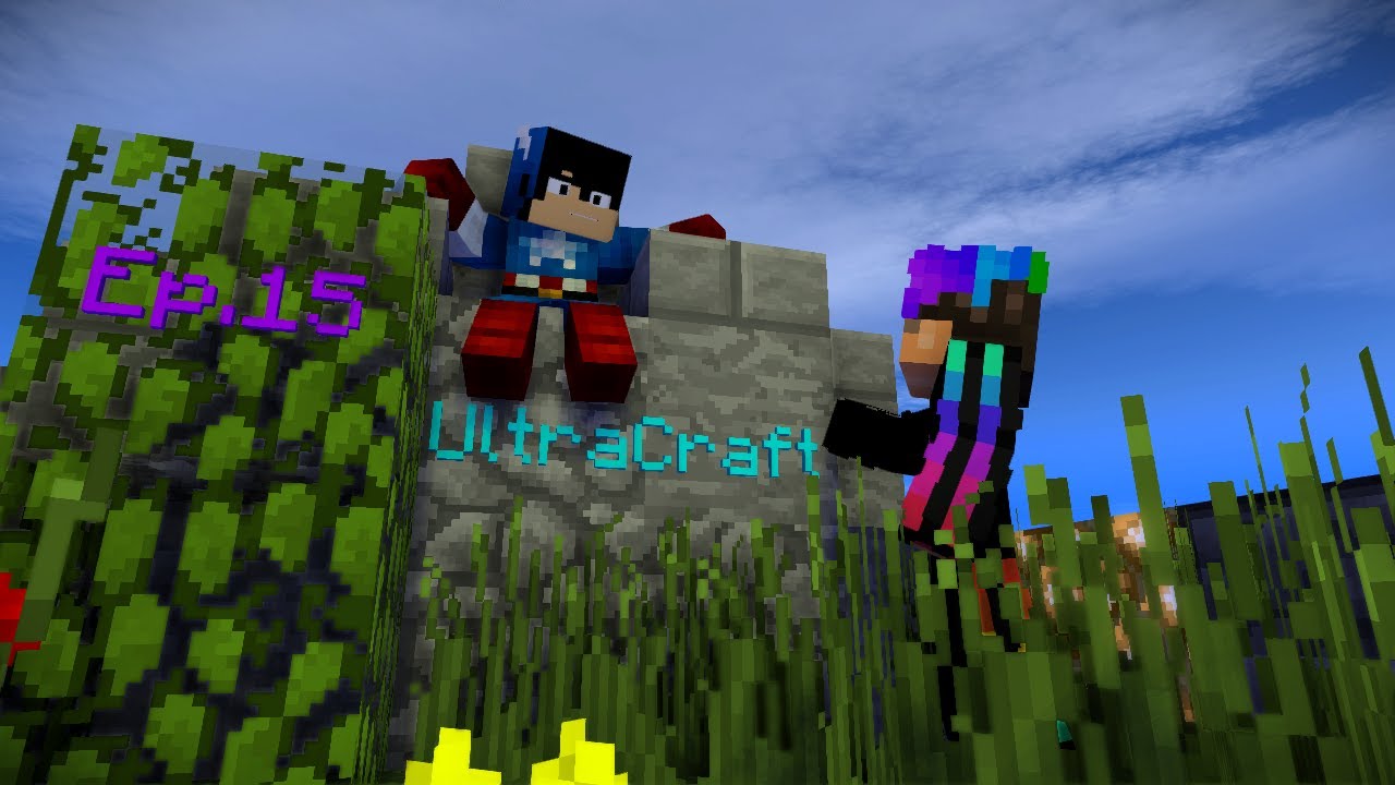 Minecraft | UltraCraft - St.1 Ep.15 | La Mega Caverna! - YouTube