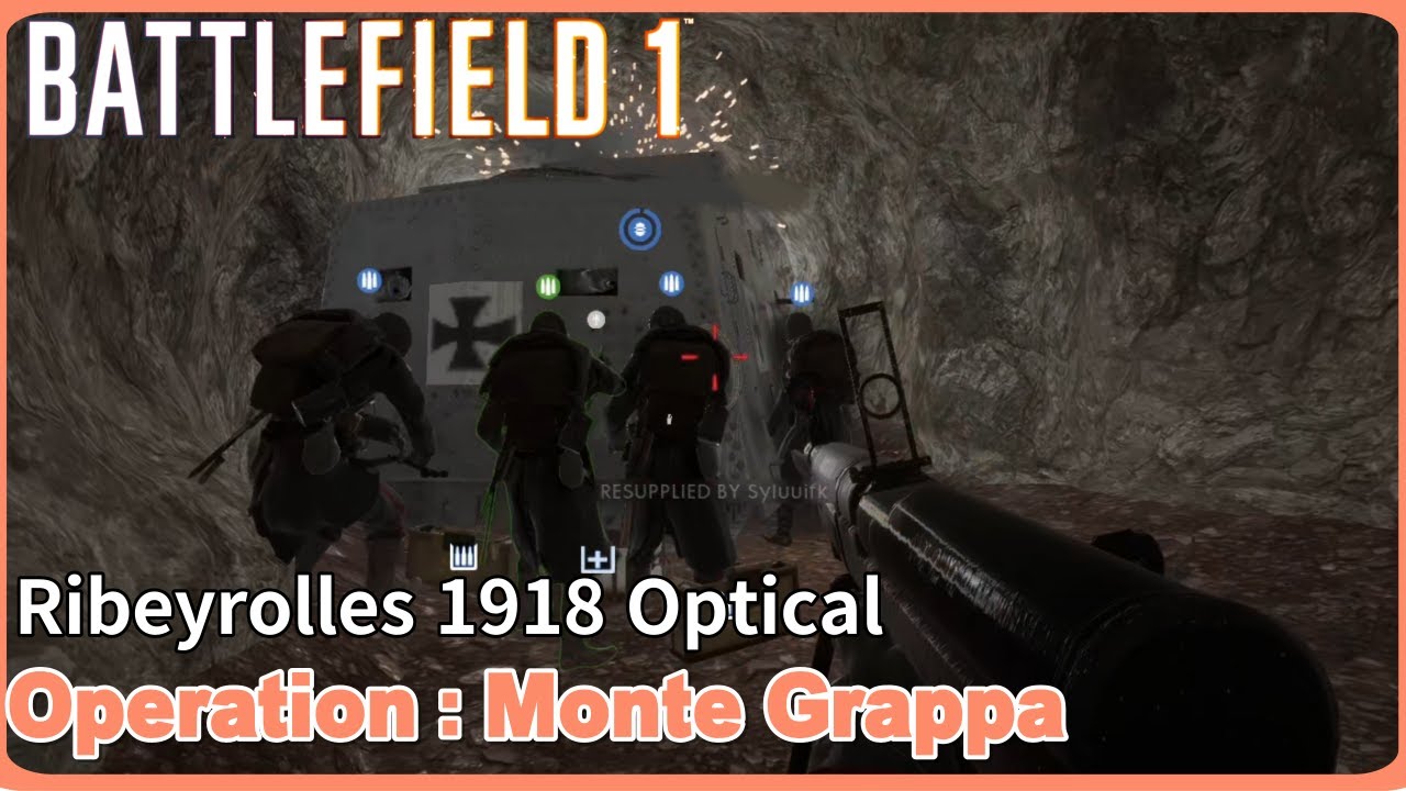 Battlefield 1: Monte Grappa Operation Ribeyrolles Gameplay - YouTube