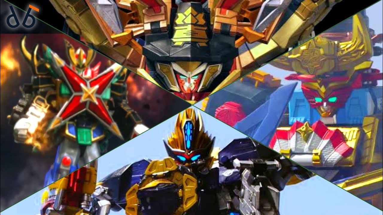 Most Complicated Megazord Combination | Power Rangers - YouTube