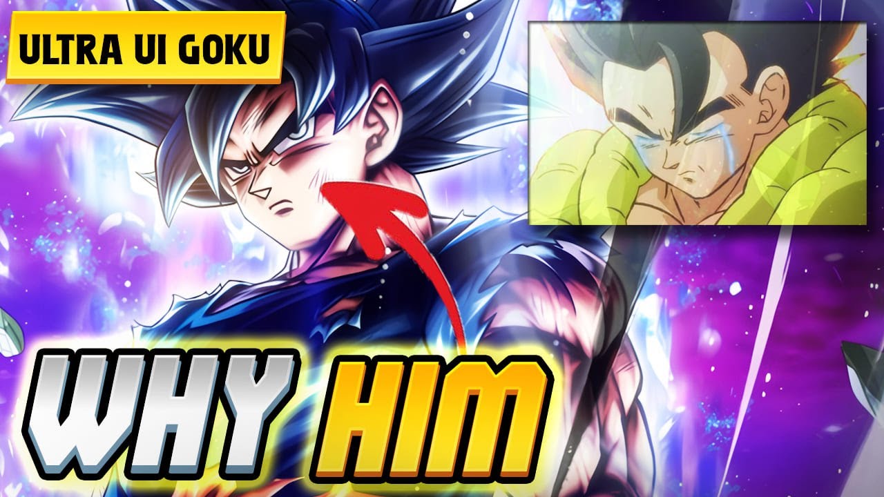 ROBBED HIM! New Ultra UI Goku Platinum Equipment in Dragon Ball Legends ...