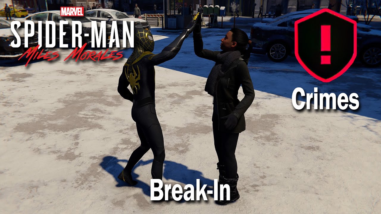 Break-In (Crimes) Spider-Man Miles Morales FULL GAME Walkthrough - YouTube