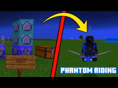 Phantom Riding in Minecraft using Command Blocks - YouTube