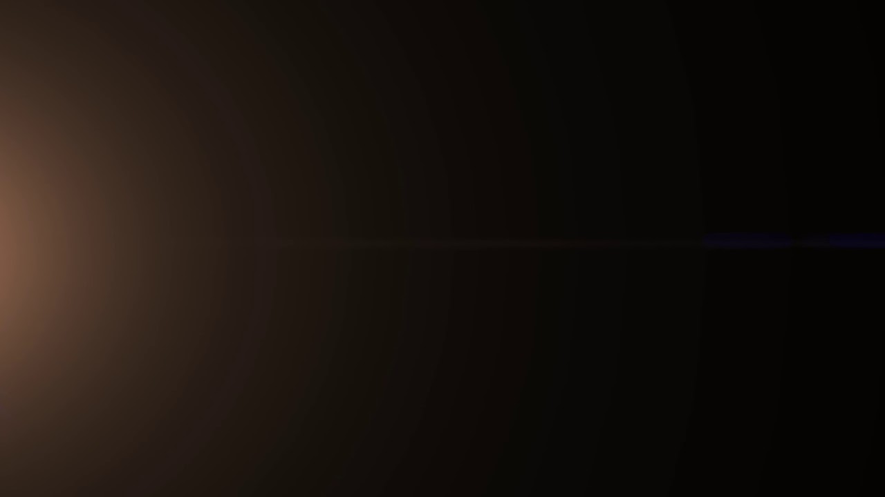 Lens Flare | Yellow Color | Stock Footage - YouTube