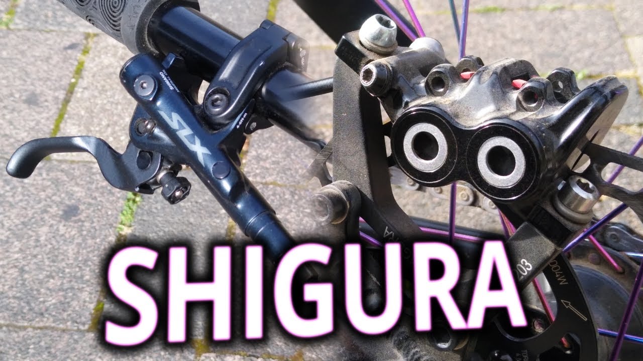 SHIGURA: custom hydraulic MTB brake build - YouTube