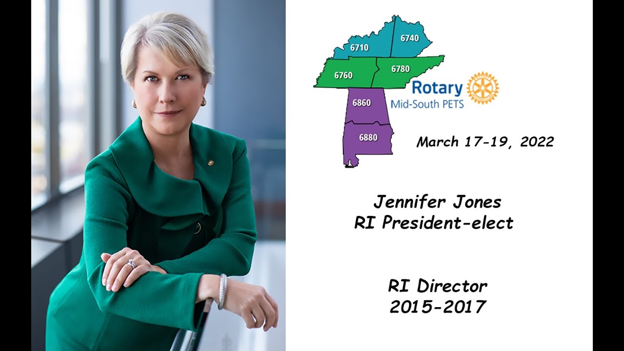 Jennifer Jones, RI President-elect - YouTube
