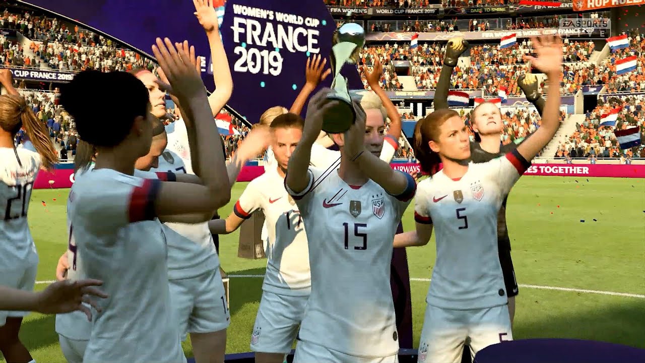 PS4 FIFA 19 2019 Fifa Women's World Cup Final - YouTube