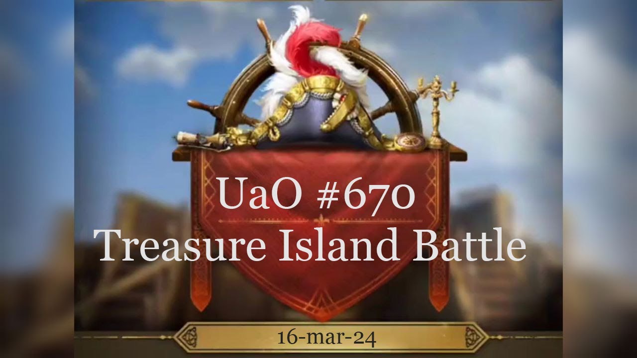 UaO 670 vs V9V 709 - Treasure Island battle [Rise of castles] - YouTube