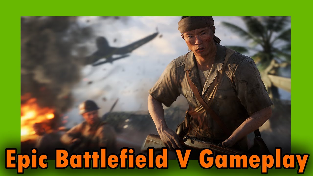 Epic Battlefield V Gameplay: Intense Multiplayer Action on the ...
