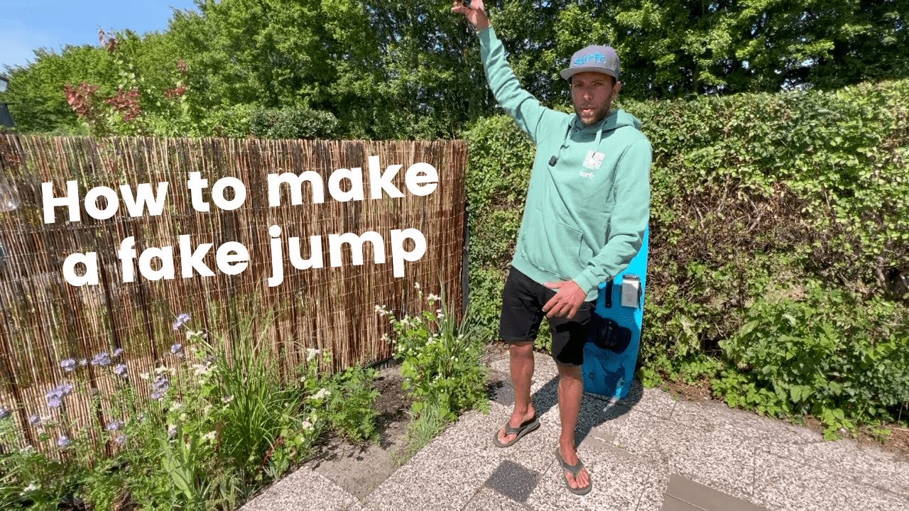 How to make a fake jump on the Surfr app - YouTube