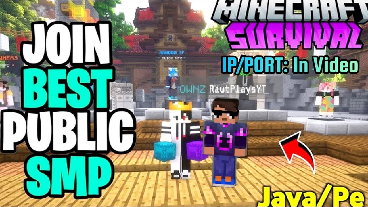 🔴Nova MC SMP | Minecraft Public 24/7 Survival Smp Live | Day - 16 ...