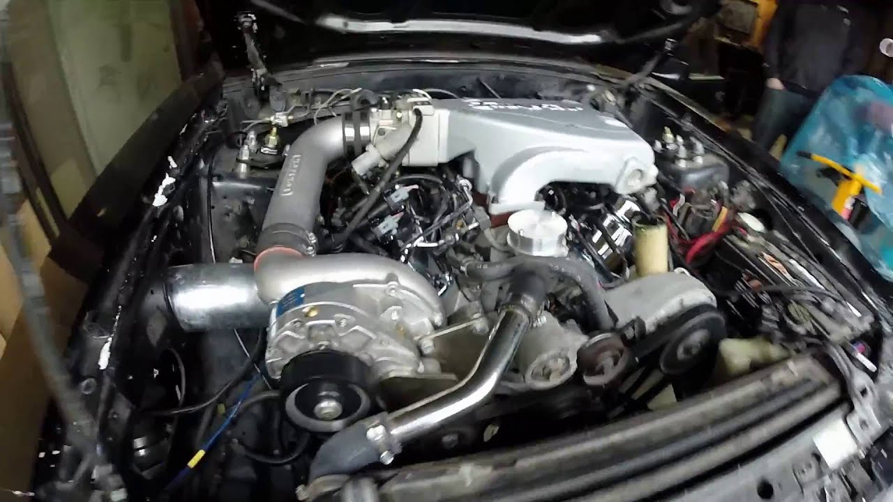 Ford Mustang: 347 SBF, AFR 195, Comp 284 HR, Vortech V3 Si - YouTube
