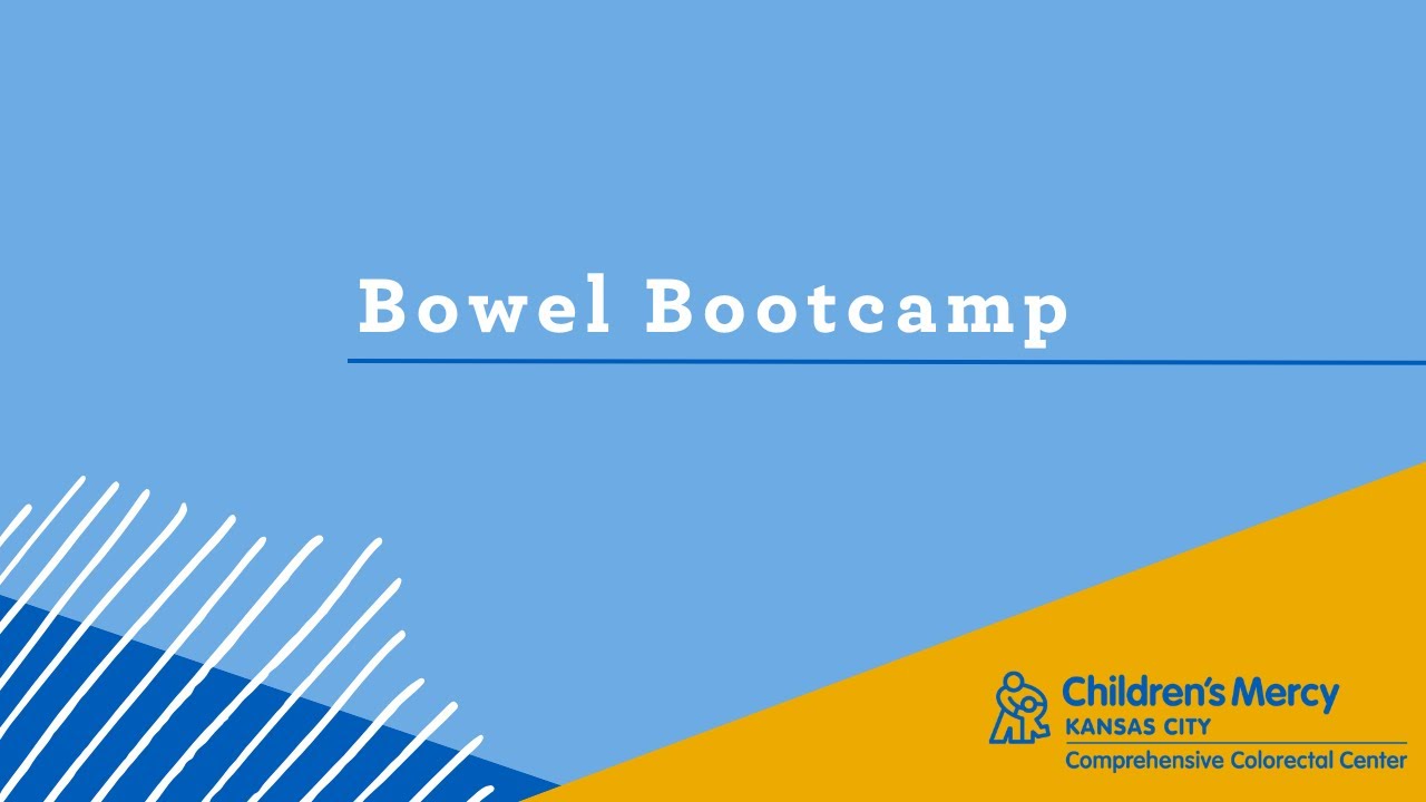 Bowel Management Bootcamp - YouTube