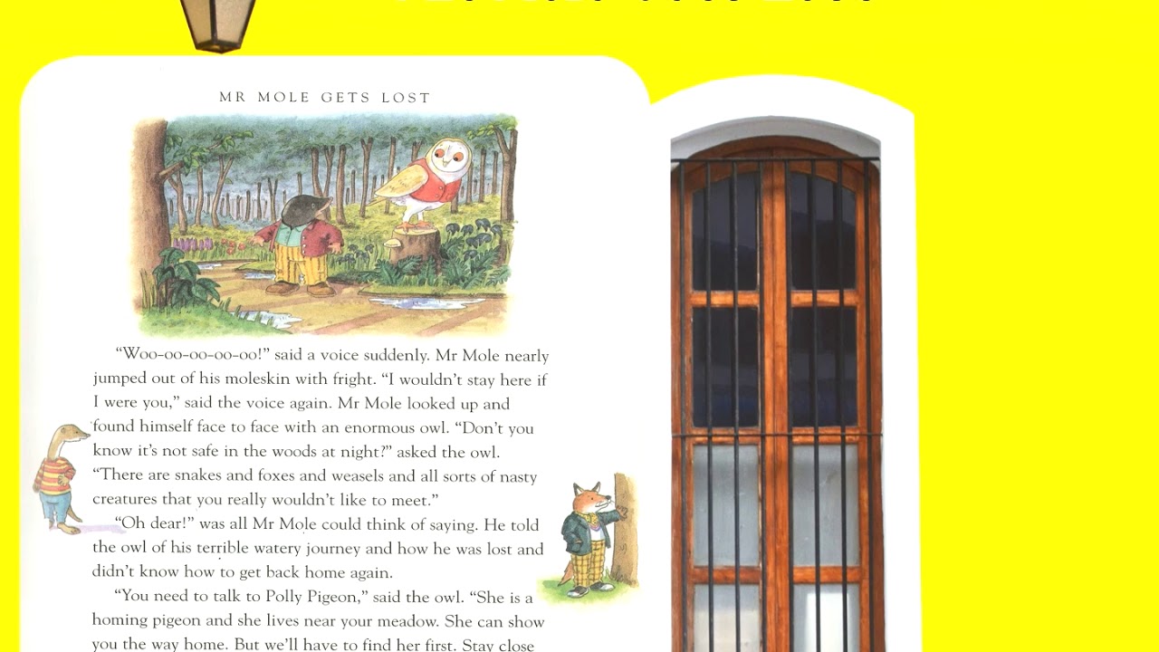Mr Mole Gets Lost from the Dempsey Parr series of bedtime stories - YouTube