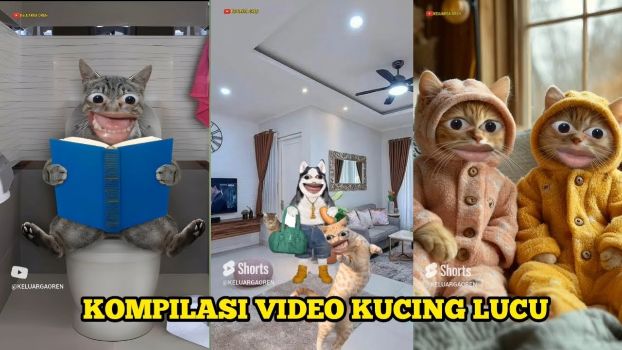 Kompilasi video lucu kucing bisa ngomong part 21 - YouTube