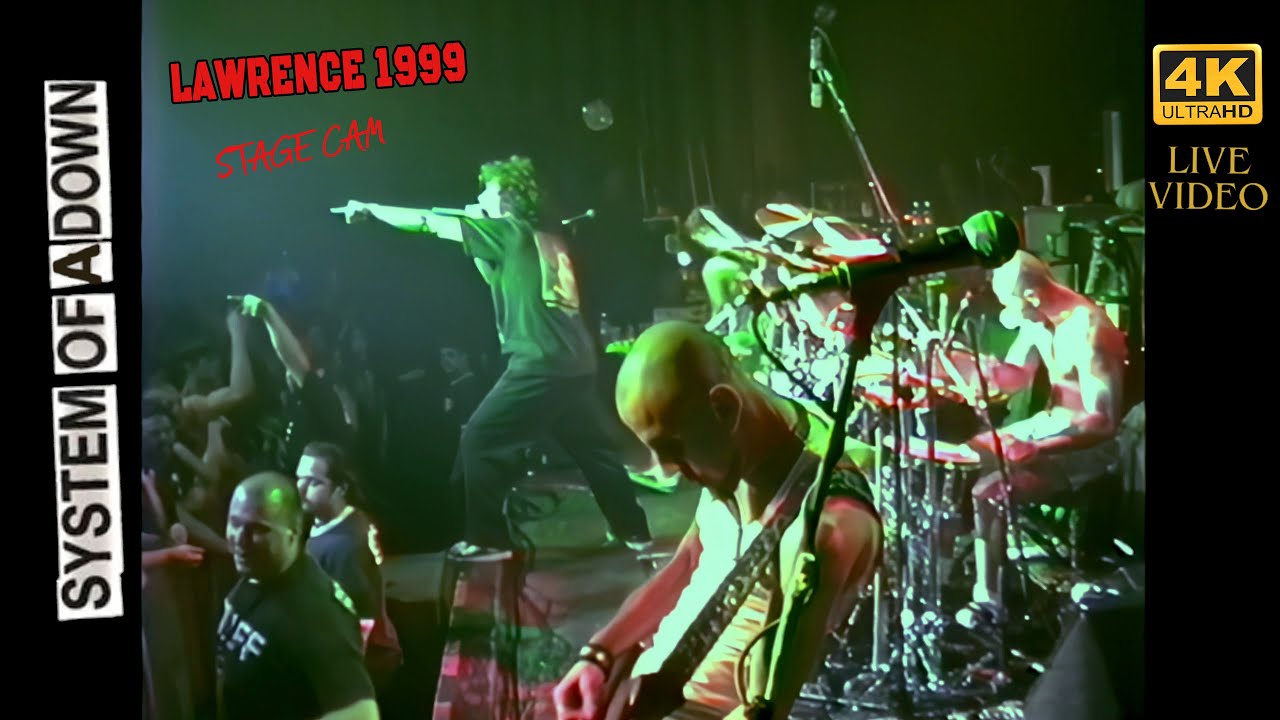 SYSTEM OF A DOWN - THE GRANADA THEATER, LAWRENCE, KS 1999 RARE SECOND ...