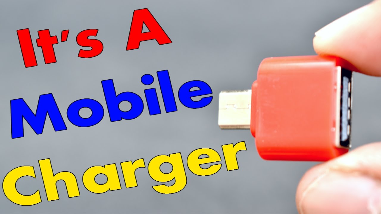 It's A Mobile Charger (Simple Trick) - YouTube