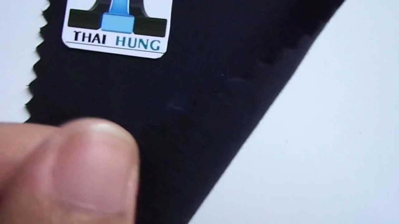 Vải quần tây - Vải Visco (80 Polyester, 20 visco, 180g/m) - YouTube