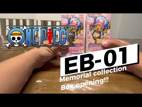 NEW🔥 ONE PIECE EB-01 MEMORIAL COLLECTION BOX OPENING - YouTube